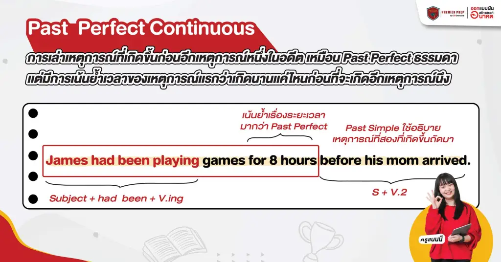 Past Tense เทคนิคการเล่าเรื่องในอดีต มีอะไรบ้าง ตัวอย่างประโยค - OnDemand