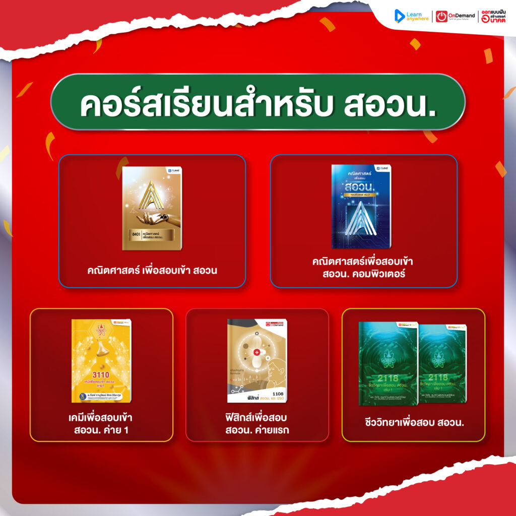 ความแตกต่างระหว่าง IJSO และ สอวน. ระดับชั้นที่สมัครได้ Timeline การคัด ...